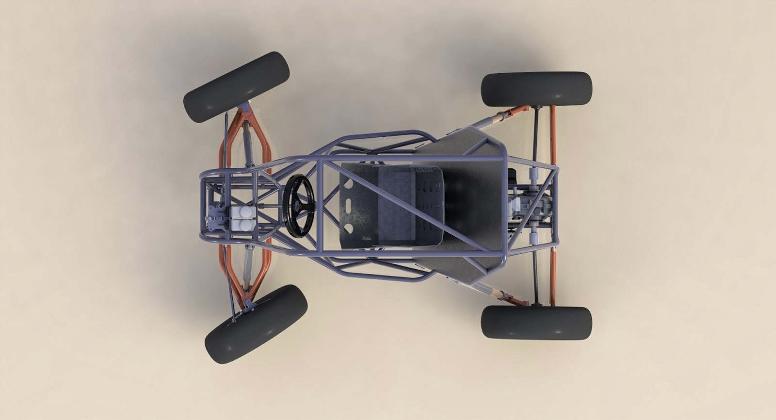 UCSB Racing - Baja SAE: Final Design CAD Renderings