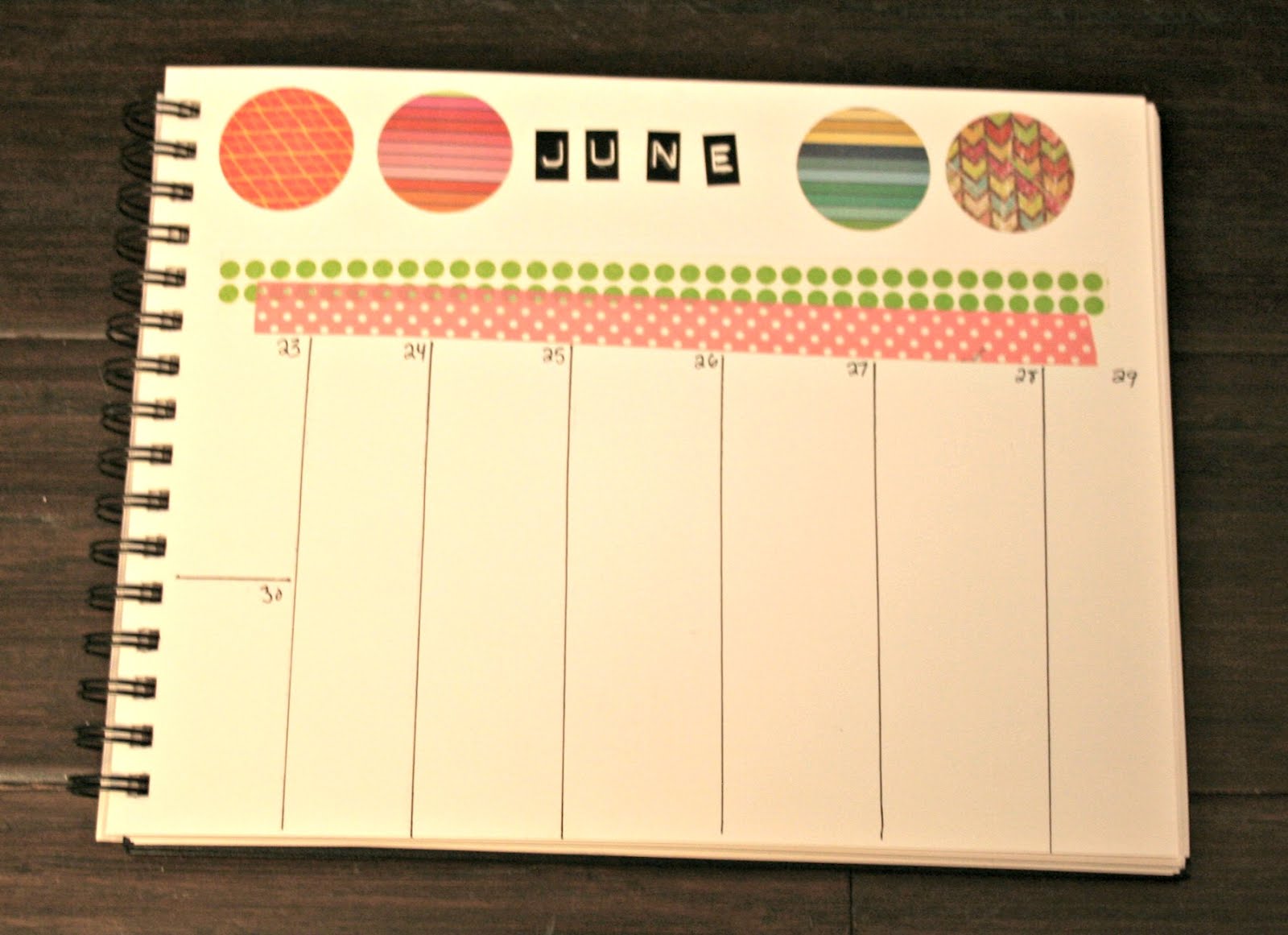 VintageLoveAndPhotographs: DIY Day planner