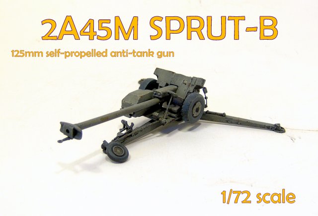 Gulumik Military Models: 2A45M Sprut-B 1/72 Military Wheels 7231 - Gallery
