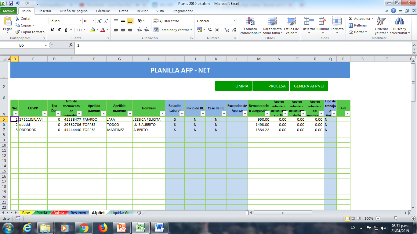 Blog: http://hechoenexcel.blogspot.com/