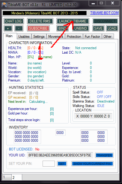 SAHABAT CILUBAH: Cara Menggunakan TibiaME-BOT Auto Hunt