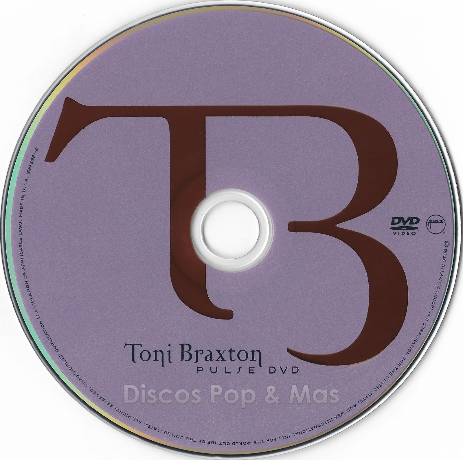 Discos Pop & Mas: Toni Braxton - Pulse