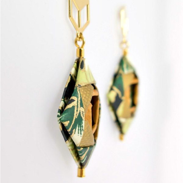 Beautifully Stylish Paper Jewelry by Mayumi Origami
