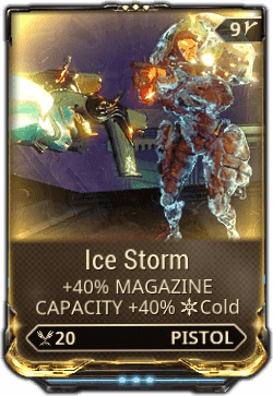 Ice Storm (ピストル) | WARFRAME（PS4）備忘録