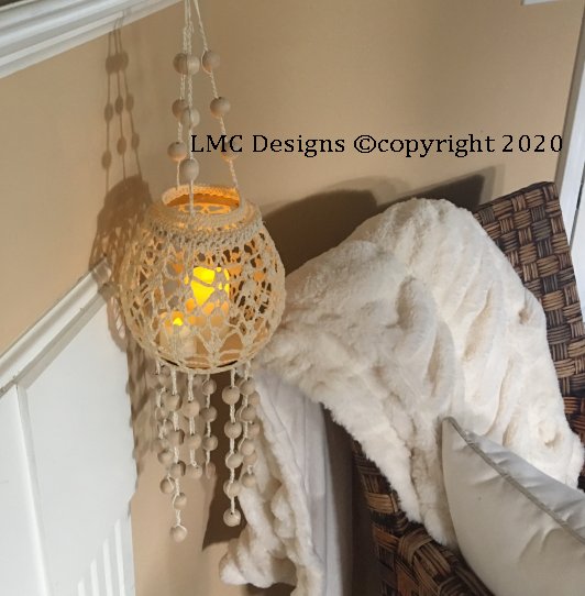 Chandelier Candle Lantern Crochet Pattern | Lmc Designs