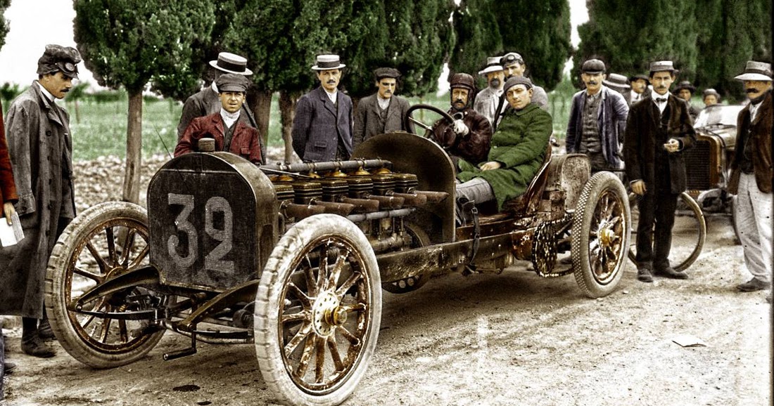 Just A Car Guy: incredible colorized photos of the first 2 decades of ...