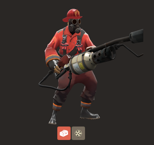 LadyBaba: My TF2 Pyro Firefighter Loadout