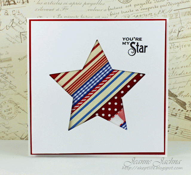 A Kept Life: Ribbon Card Tutorial