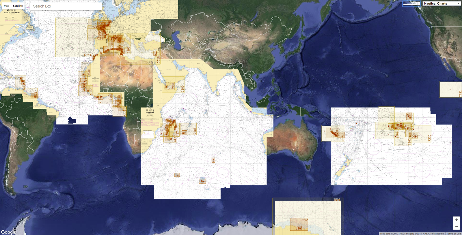 GeoGarage blog: France SHOM layer update in the GeoGarage platform