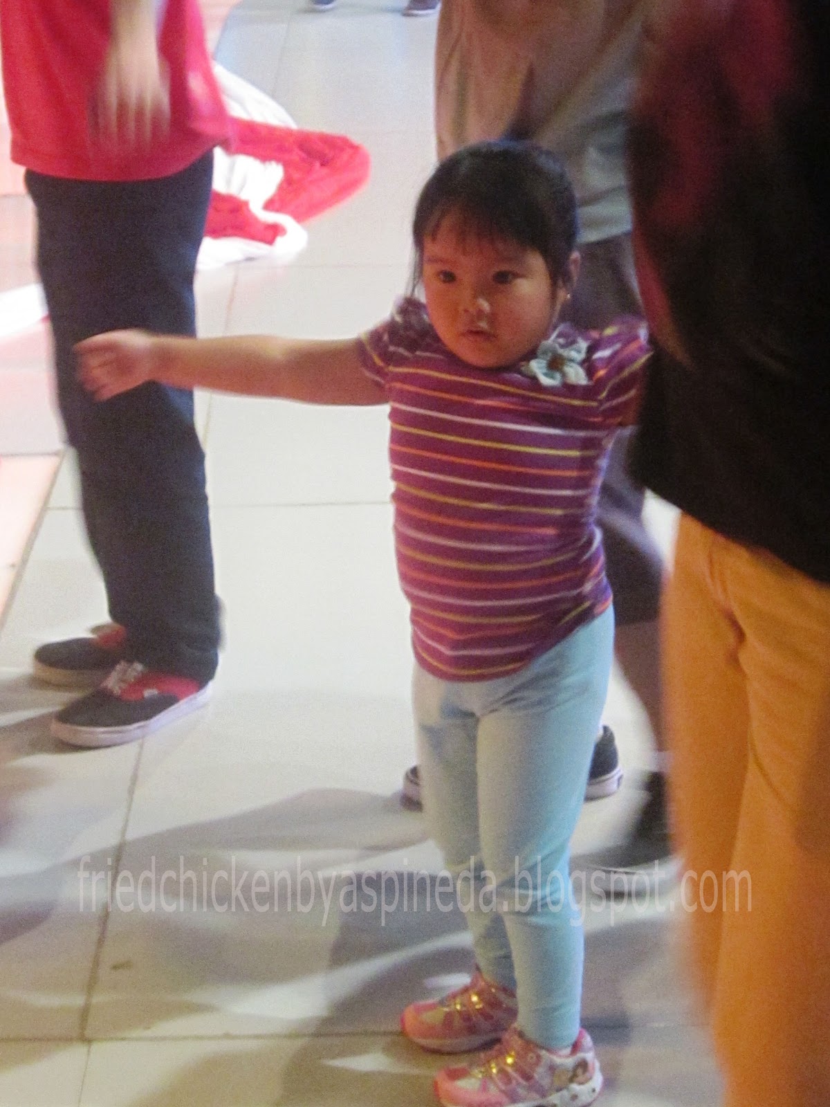 Fried Chicken for the Soul.: Ryzza Mae Practices Her Famous Cha-Cha ...