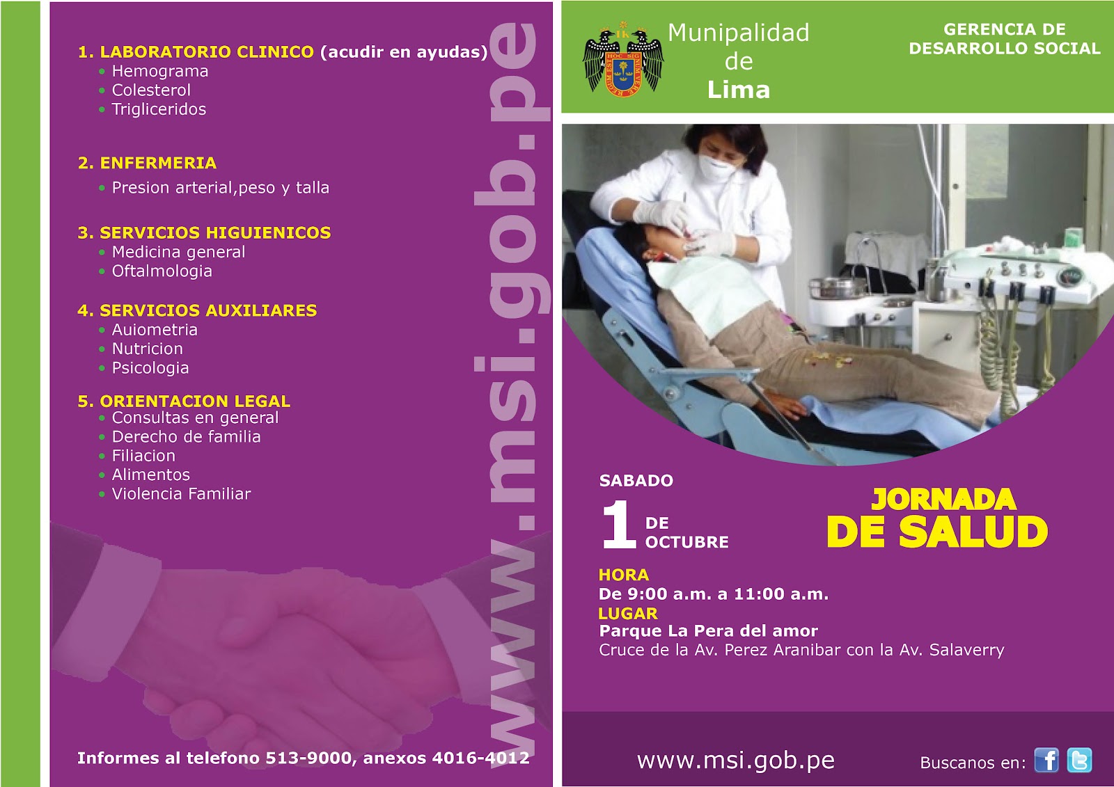 Michael Silva Chero: Diagramacion Dipticos