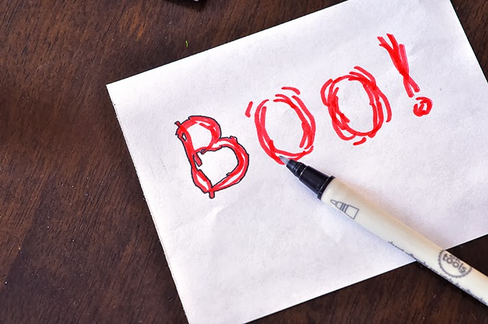 The Cheese Thief: Handwritten Bloody Halloween Font Tutorial