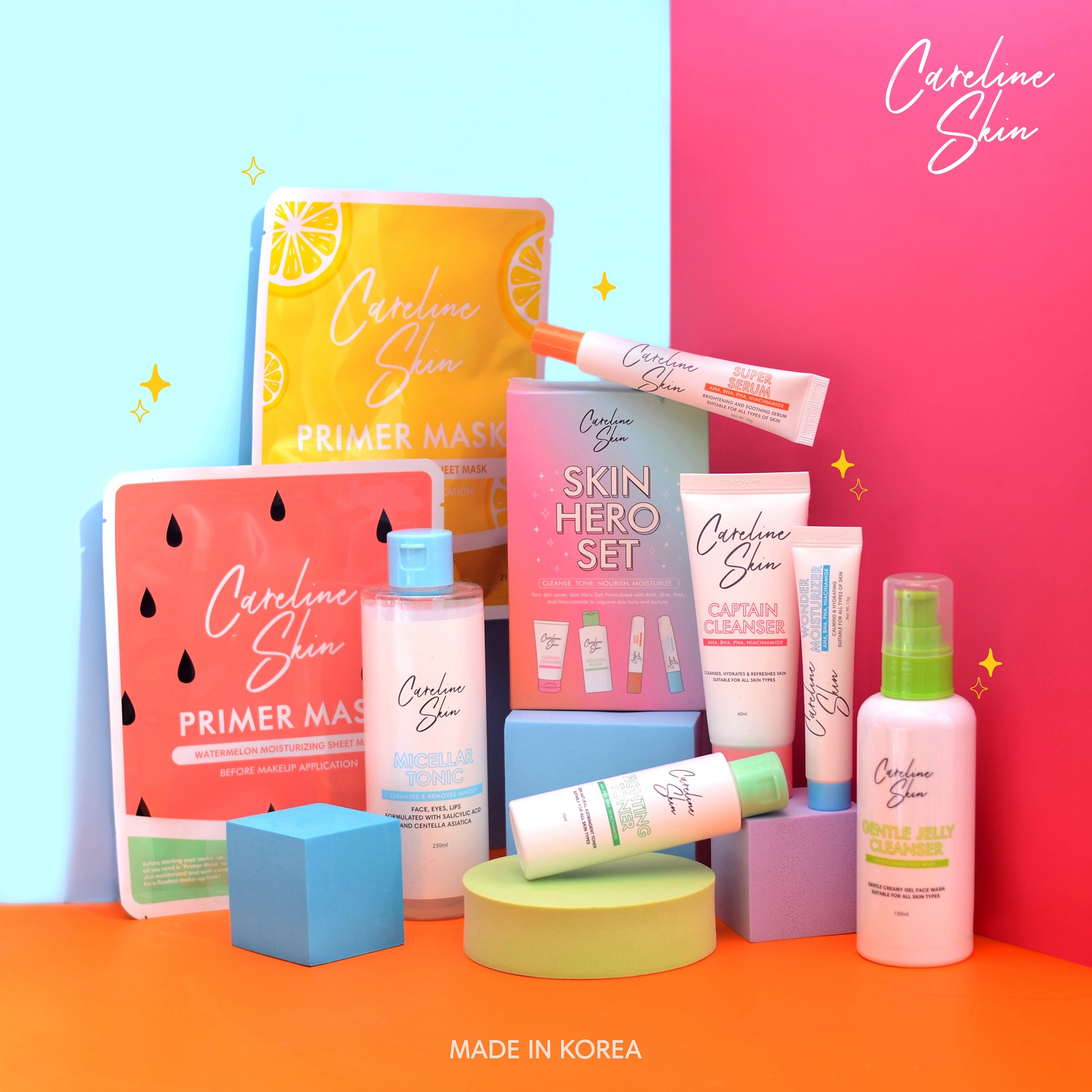 Careline unveils new skincare product line | Snaps and Ganaps