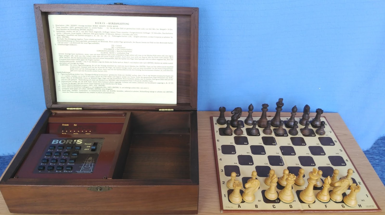 Retro Ordenadores Orty: Ordenadores de ajedrez: CompuChess, Boris ...