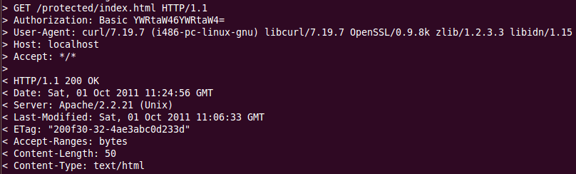 Techsup HTTP Basic Authentication With Apache2 And CUrl Techsup HTTP Basic Authentication With Apache2 And CUrl