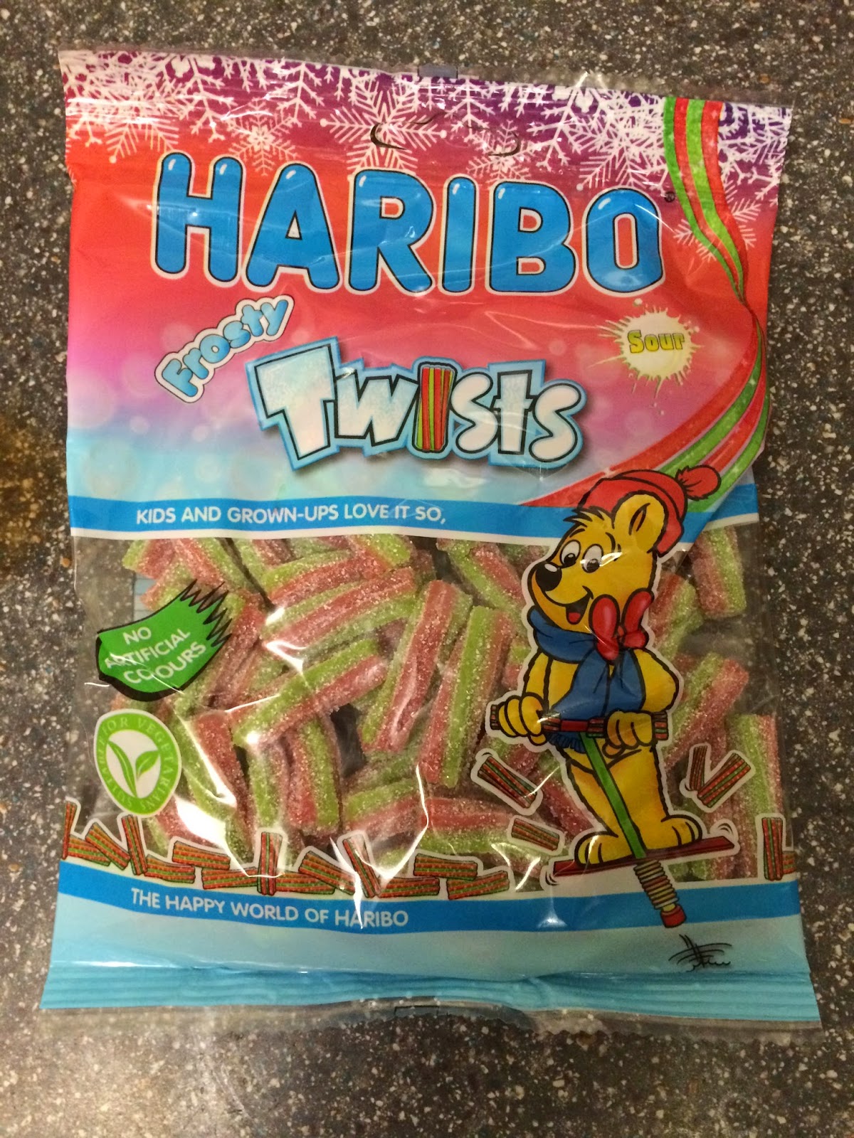 A Review A Day: Today's Review: Haribo Frosty Twists