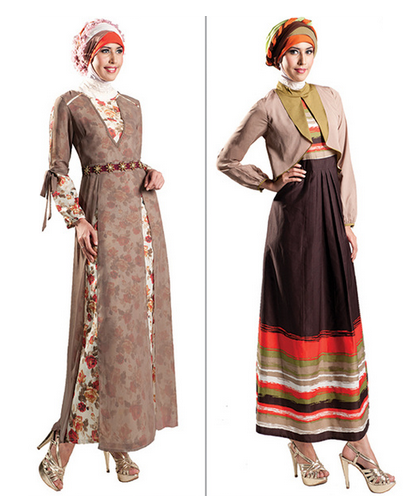 22 Trend Fashion Busana Muslim Wanita Terbaru 2015 ~ rozic