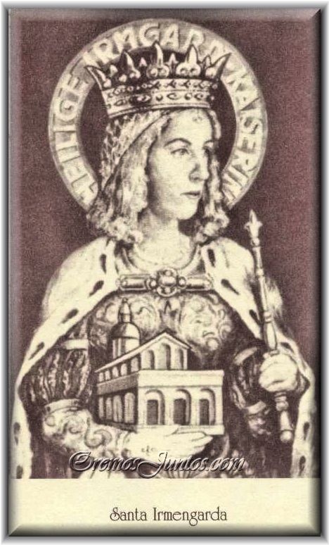 Vidas Santas: Santa Irmgarda (Irma) de Süchteln, Condesa