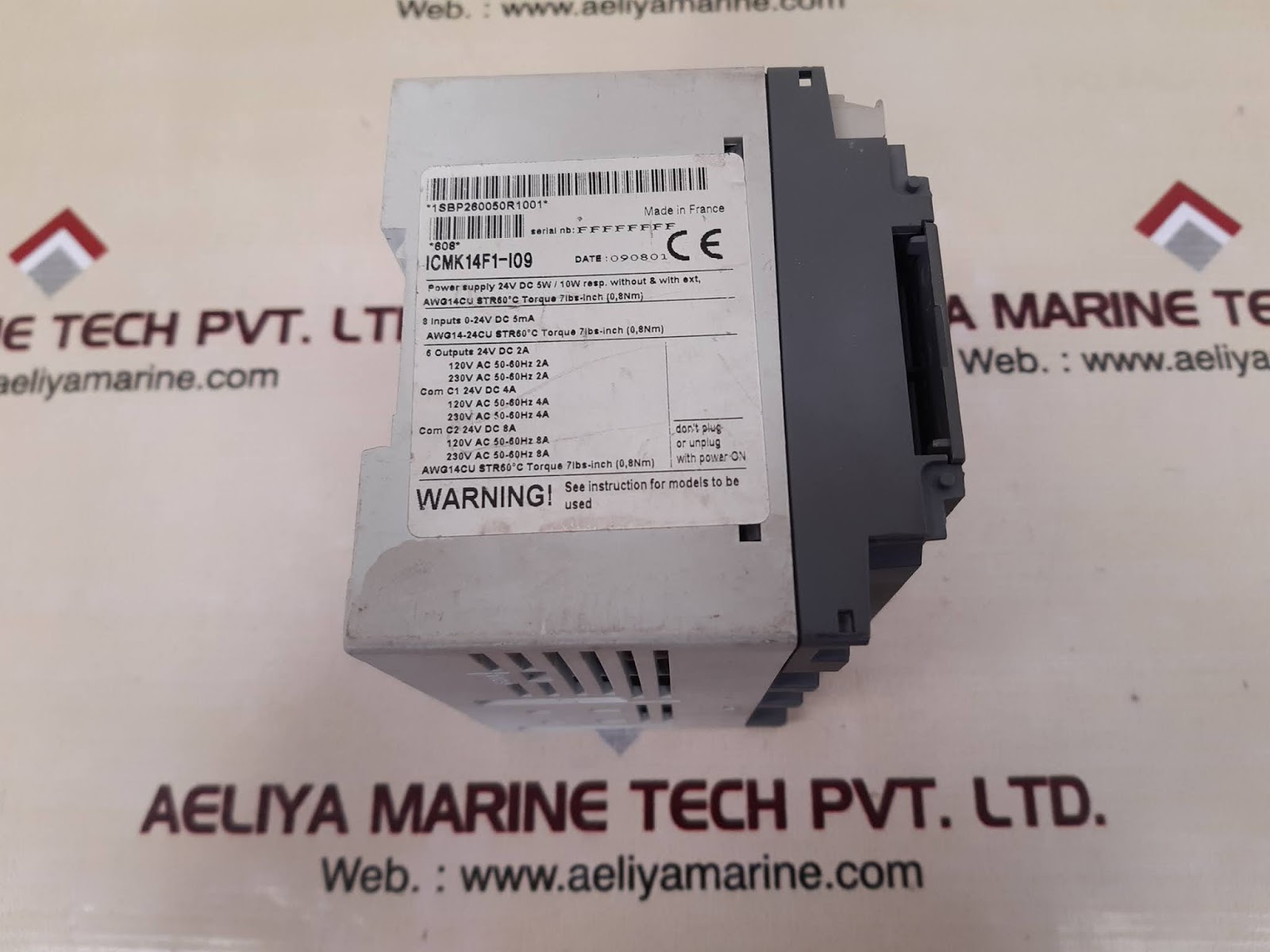 ABB ICMK14F1-I09 ADVANT CONTROLLER 1SBP260050R1001 - Aeliya Marine