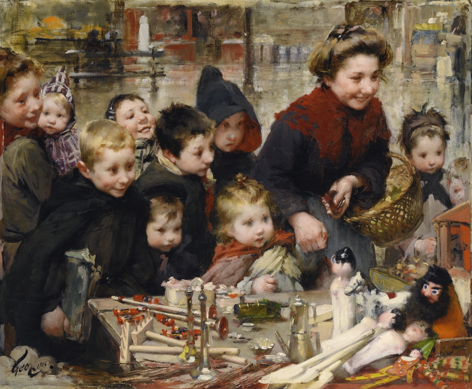 Jean Geoffroy (1853-1924) | Genre painter | Tutt'Art@ | Pittura ...
