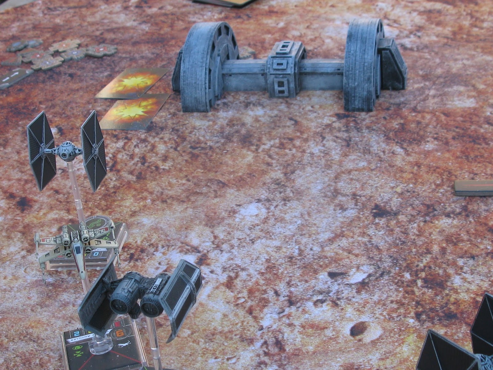 Tea and a Wad Wargaming: X-Wing: Destroy the Shield Generator!