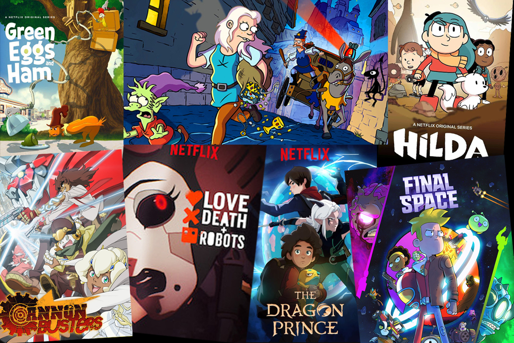 7 series de animación de Netflix para todos los gustos y edades