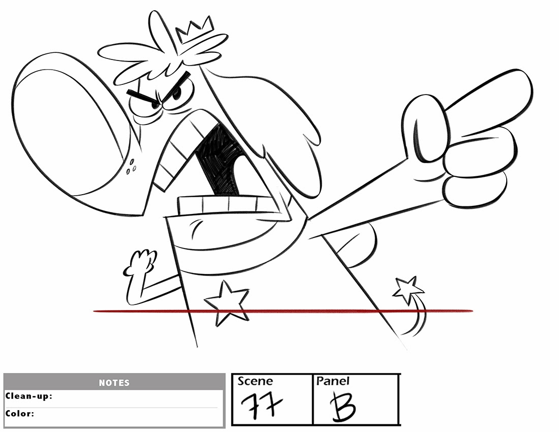 Character Layout: Fairly Odd Parents ep.366