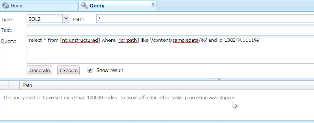 Oak Lucene Index Improve The Query Performance In Aemadobe Experience Manager Configure