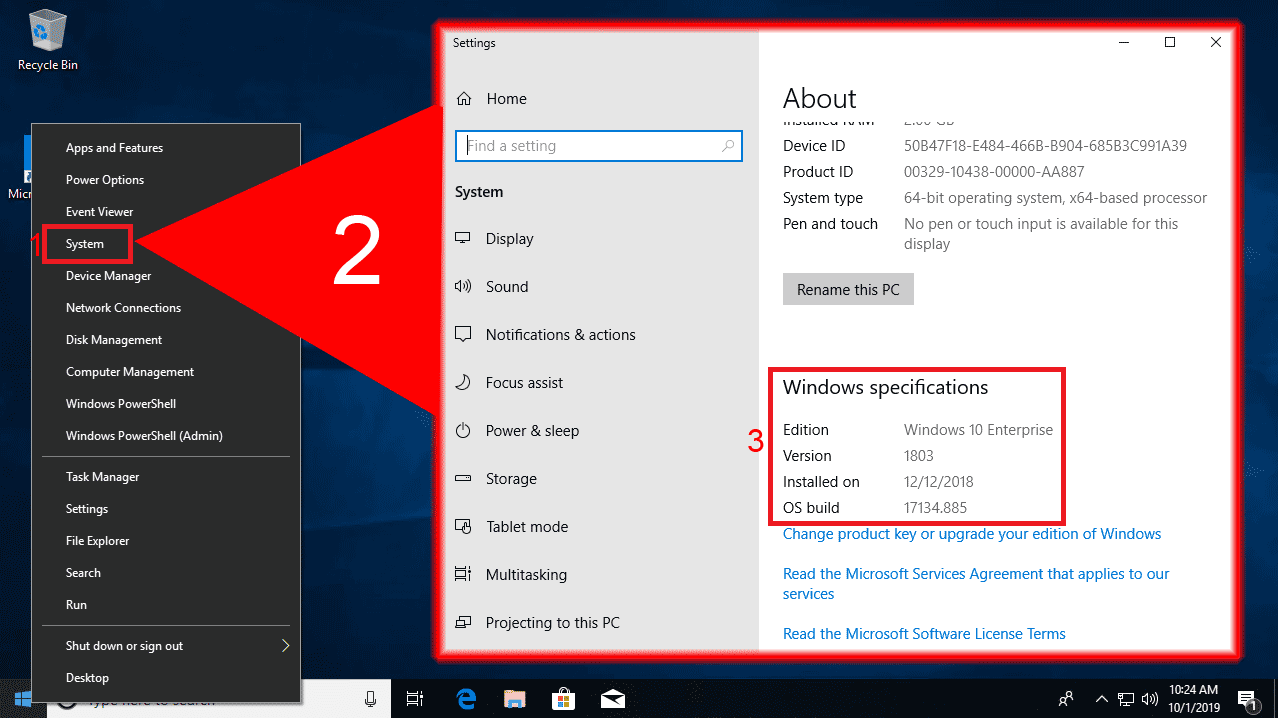 Pantallazos.es: Windows 10 GUI: ¿Qué versión de sistema operativo tengo?
