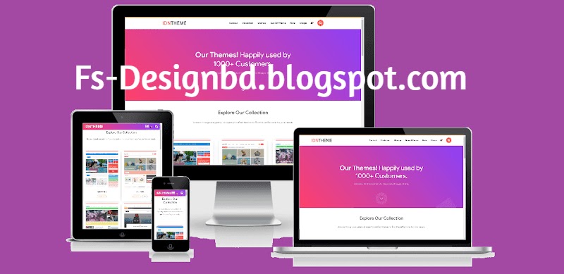 IDN Responsive Premium Template Selling Blogger Template