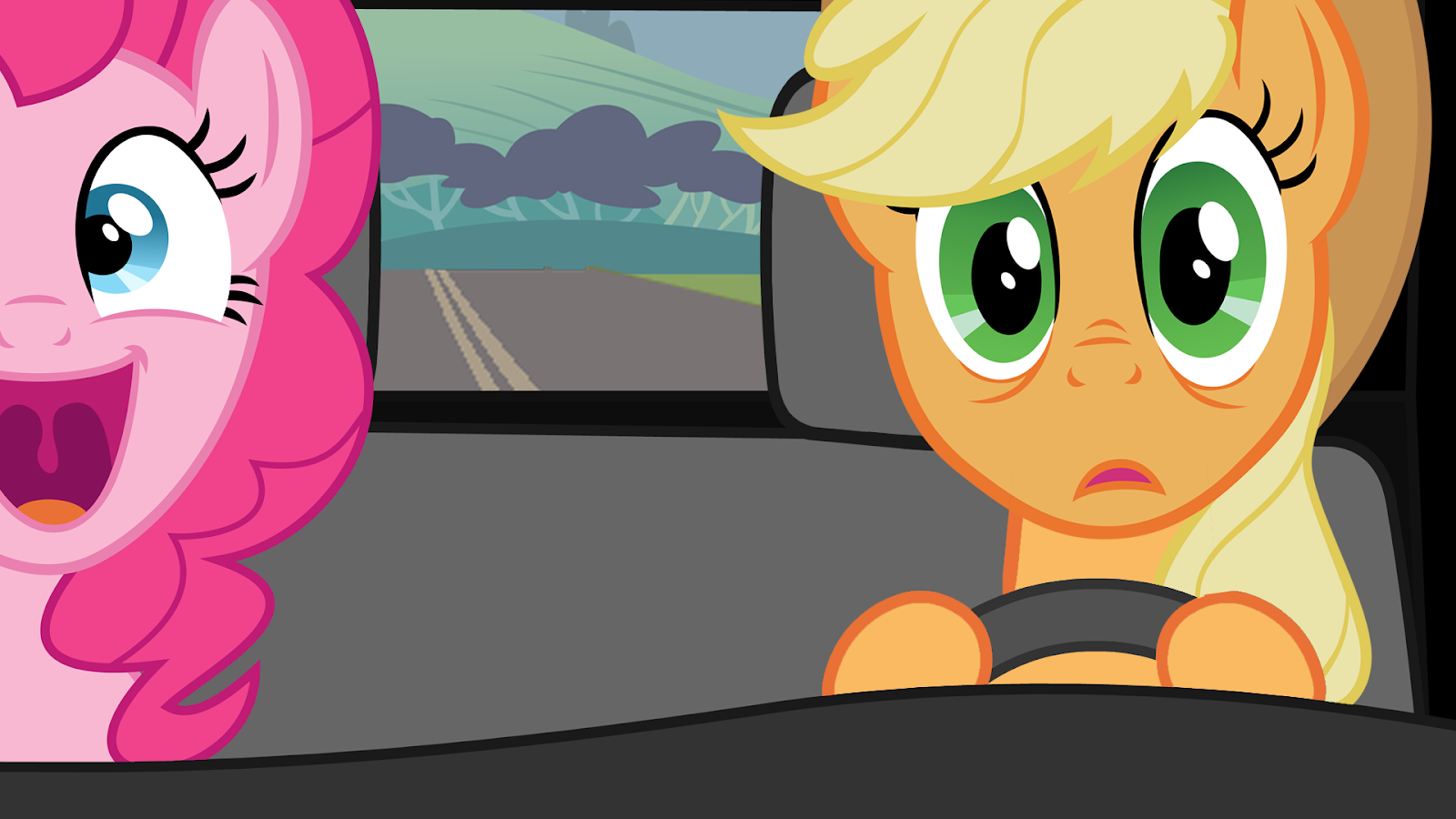 MLP Mares driving cars: Gallery