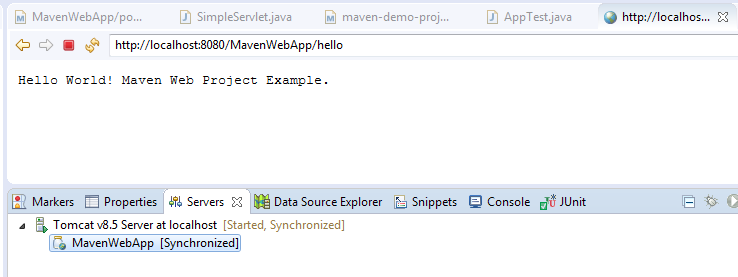 How to Create a Web Project Using Maven in Eclipse