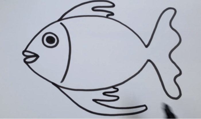 Lukisan Gambar Ikan - soakploaty