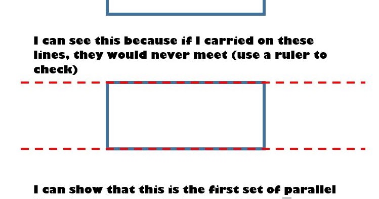 Year 3: Maths Day 36 - Parallel lines in shapes.