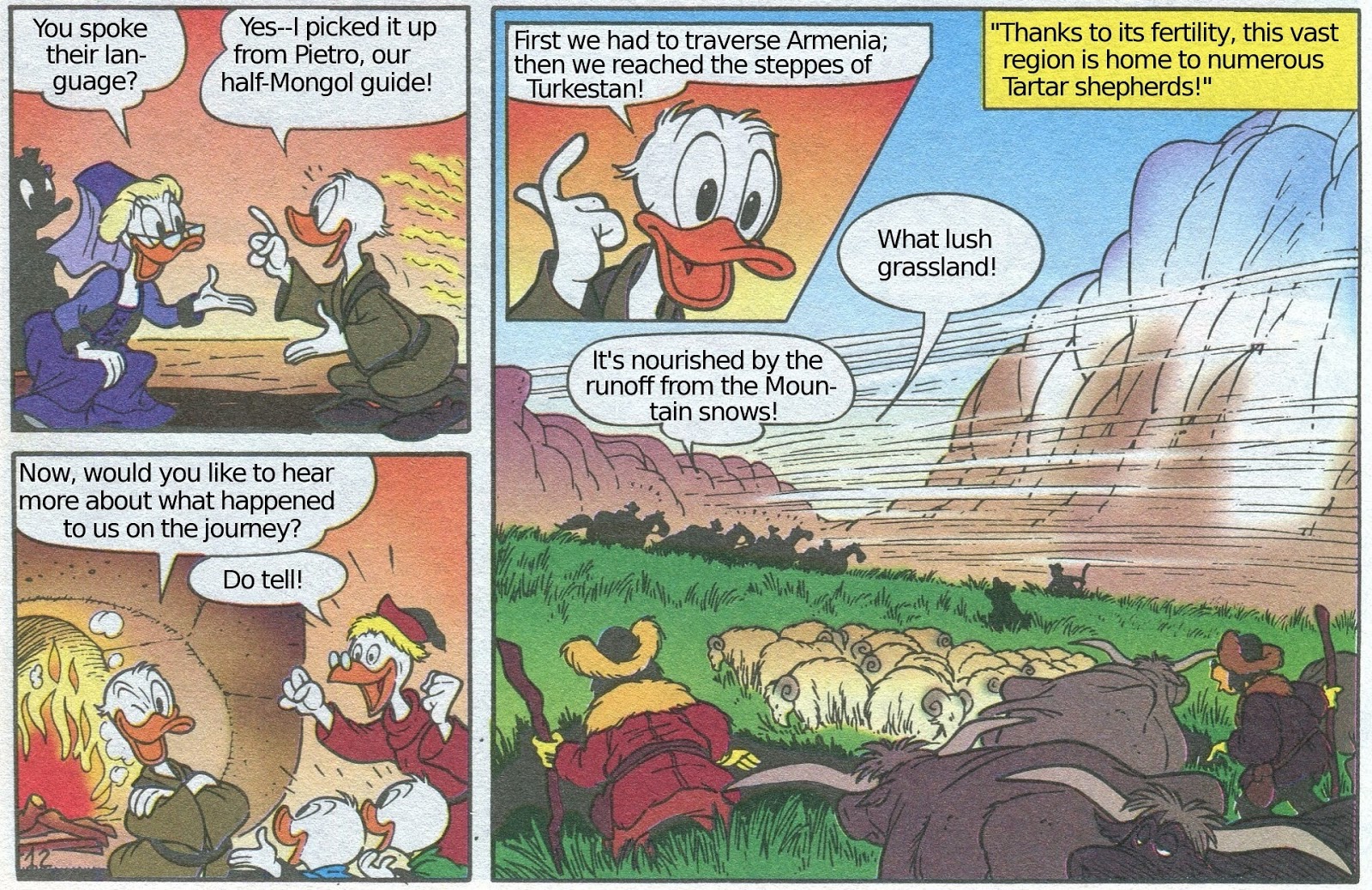 Duck Comics Revue: "The Fantastic Adventures of Marco Polo"