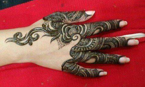 Pakistani Mehandi Designs