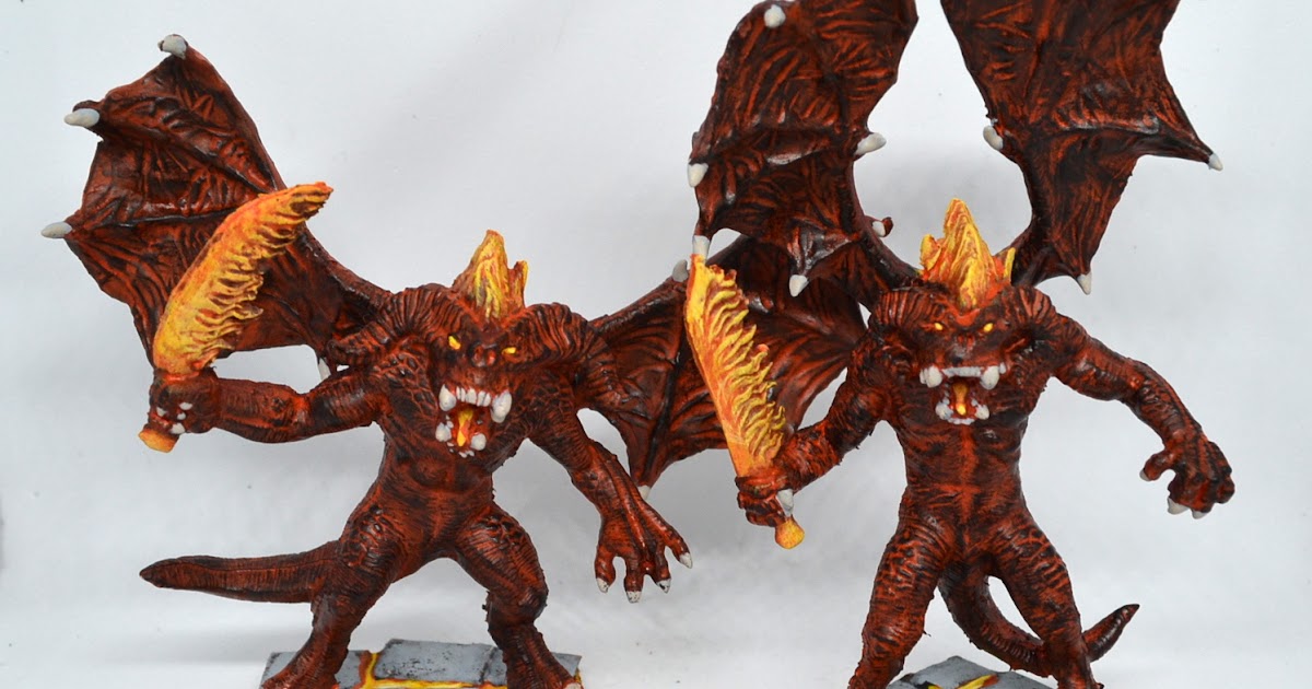 Military Historical Miniatures: Balrogs set.2