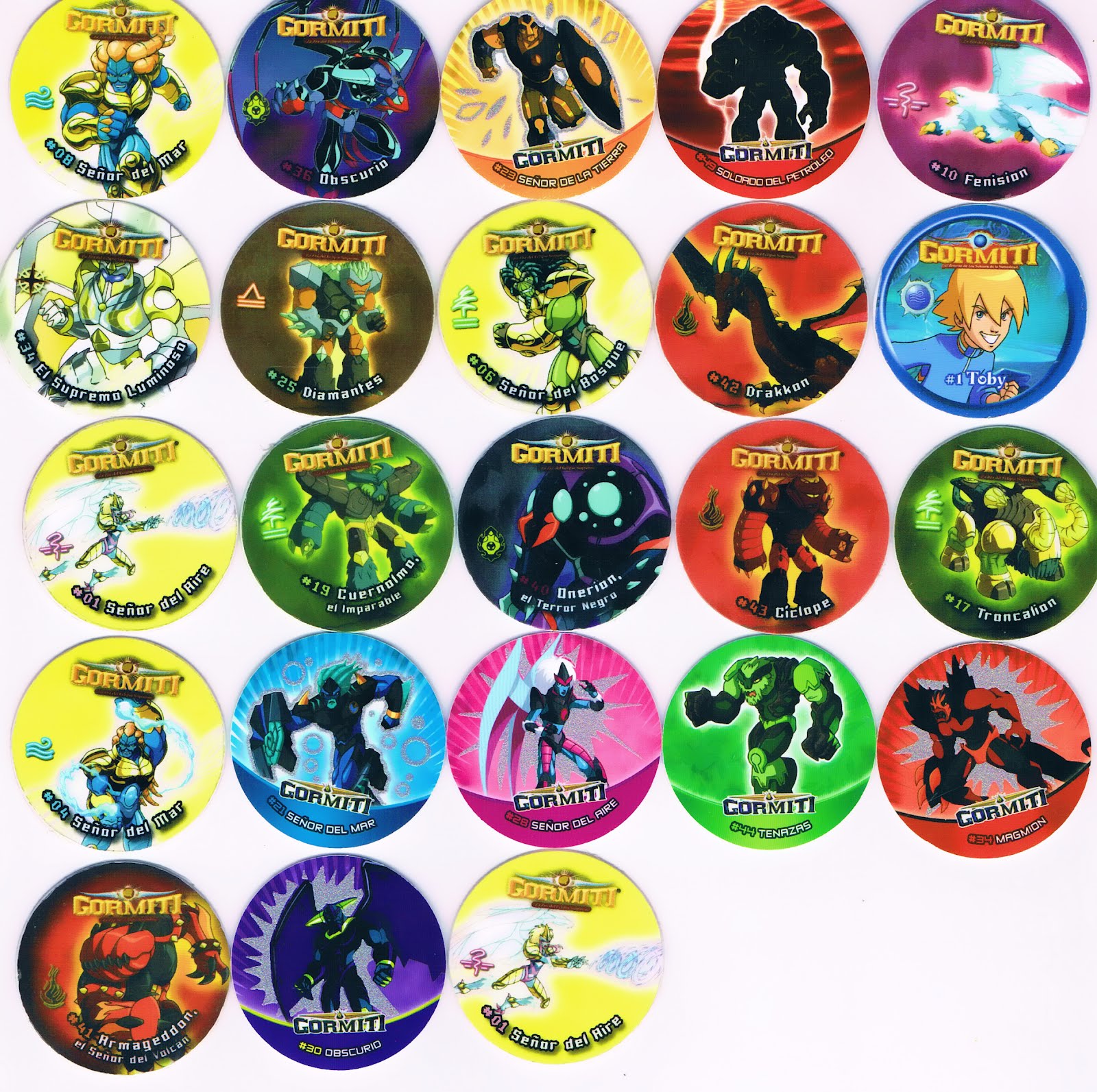 Las Cosas del Beni: MIS TAZOS GORMITI