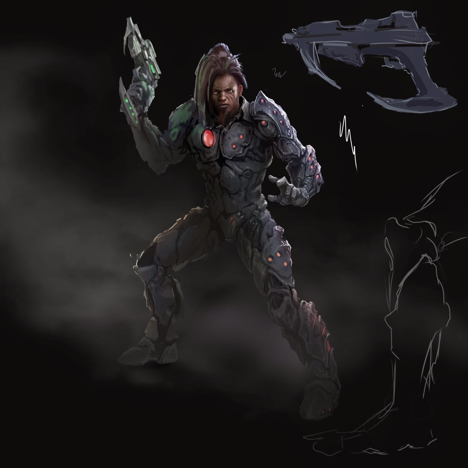 Kola's Workshop: Bio armor Design WIP