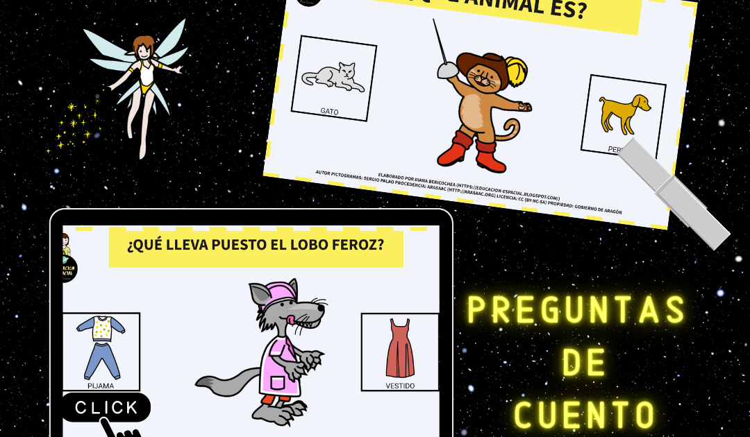 Preguntas de cuento (juego online y PDF)