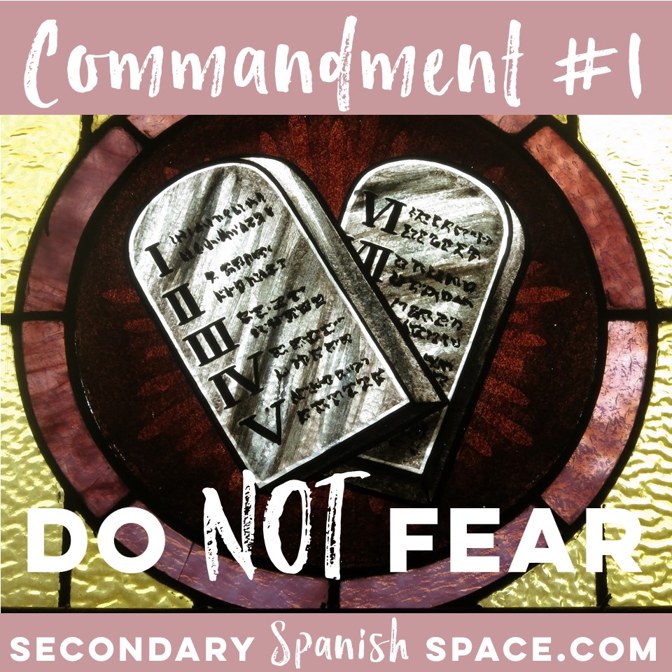 10 Commandments List In Spanish