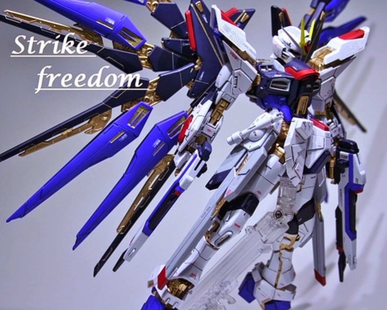 Custom Build: MG 1/100 Strike Freedom Gundam