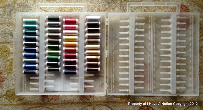 I Have A Notion: Isacord Super Satchel Thread Organizer