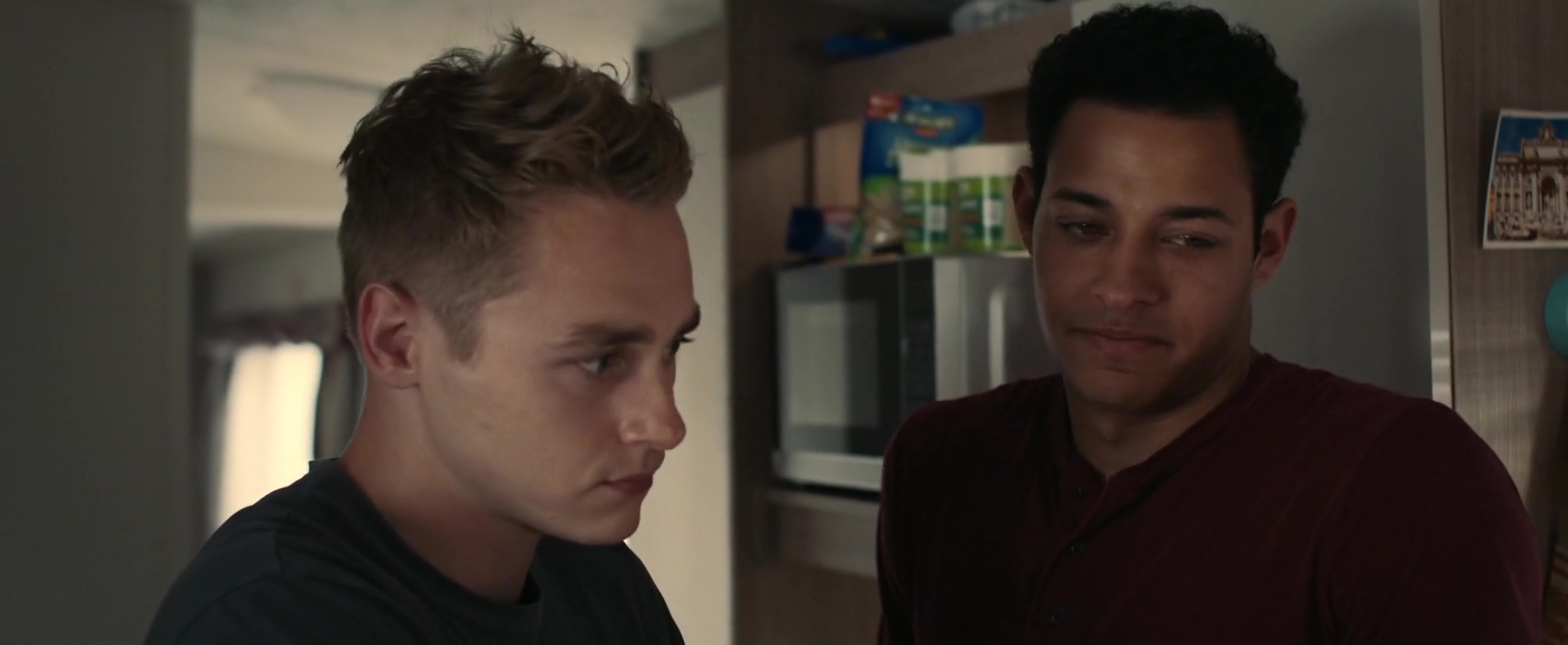 ausCAPS: Ben Hardy and Daryl McCormack shirtless and kiss in Pixie