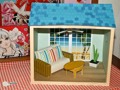 ggsdolls: Look at This Cool Paper Doll House Kit!!
