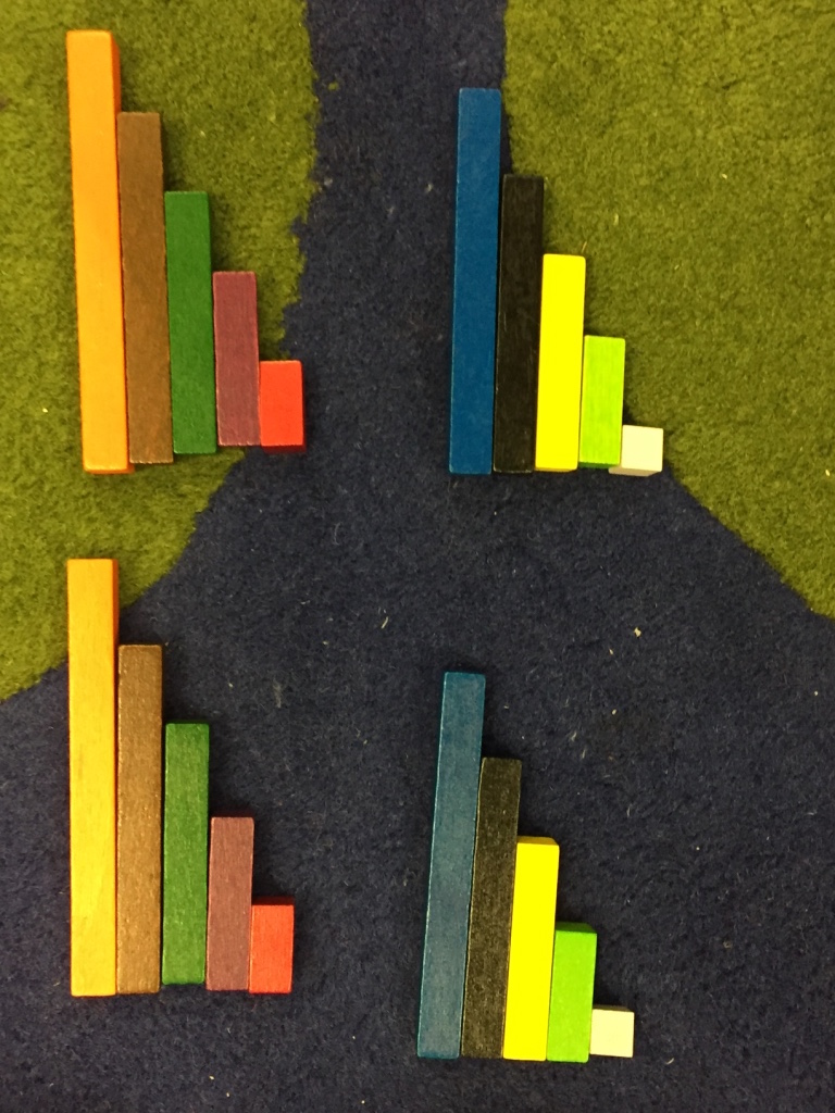 Authentic Inquiry Maths: Build a staircase pattern