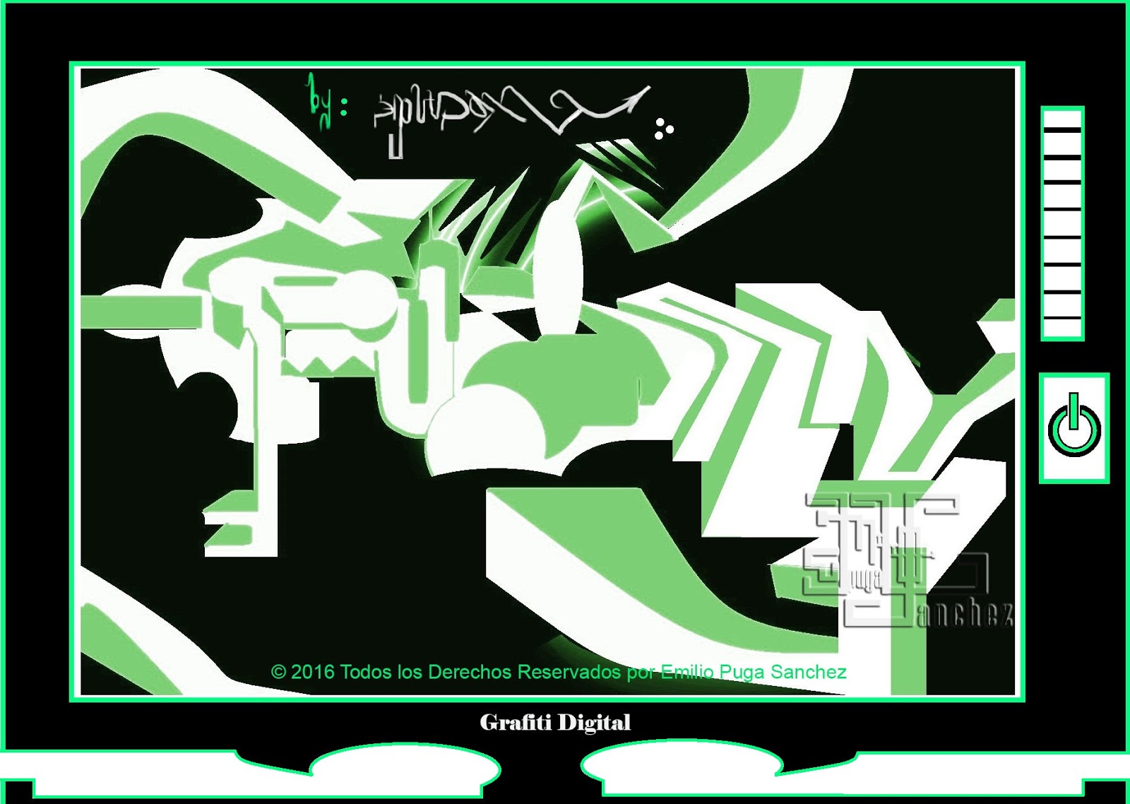 Graffiti Efecto Matrix ~ Grafititlan