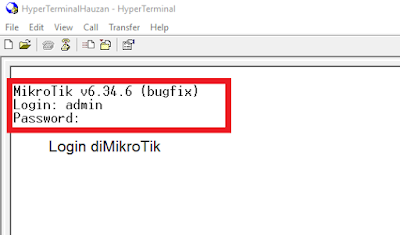 Cara Mengakses Hyperterminal dan FTP pada Router Mikrotik - This is Mine