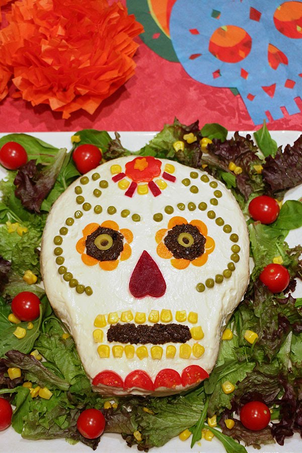 Mardefiesta: Pastel Catrina salado