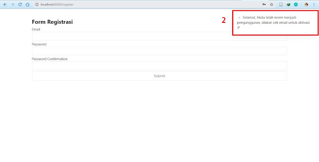 Membuat Form Registrasi - Laravel